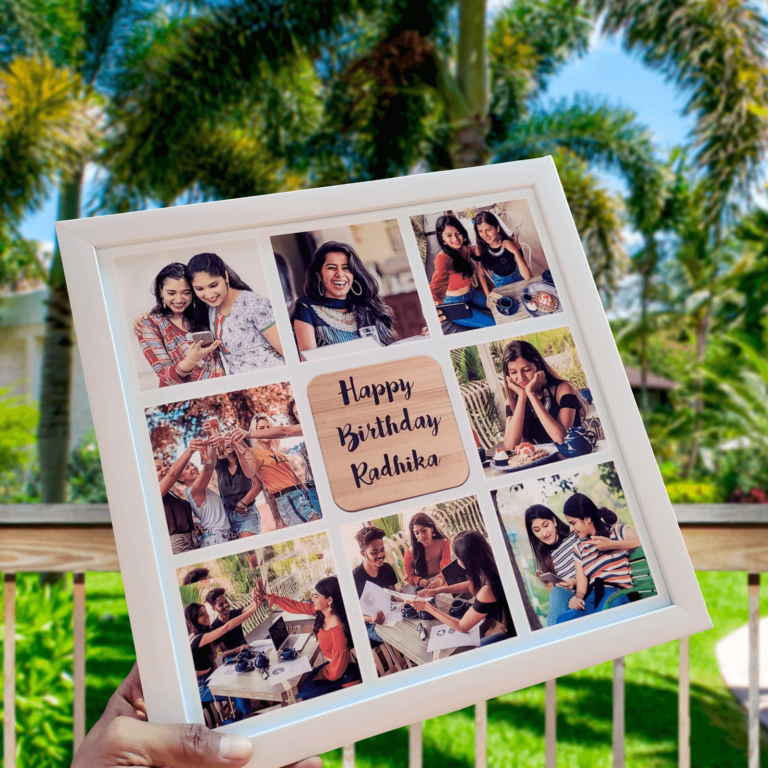 Square Photo Collage for Birthday - Vignette Store