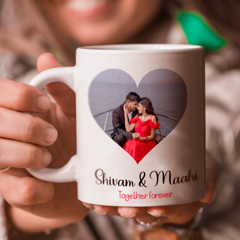 Customized anniversary date Mug - Vignette Store