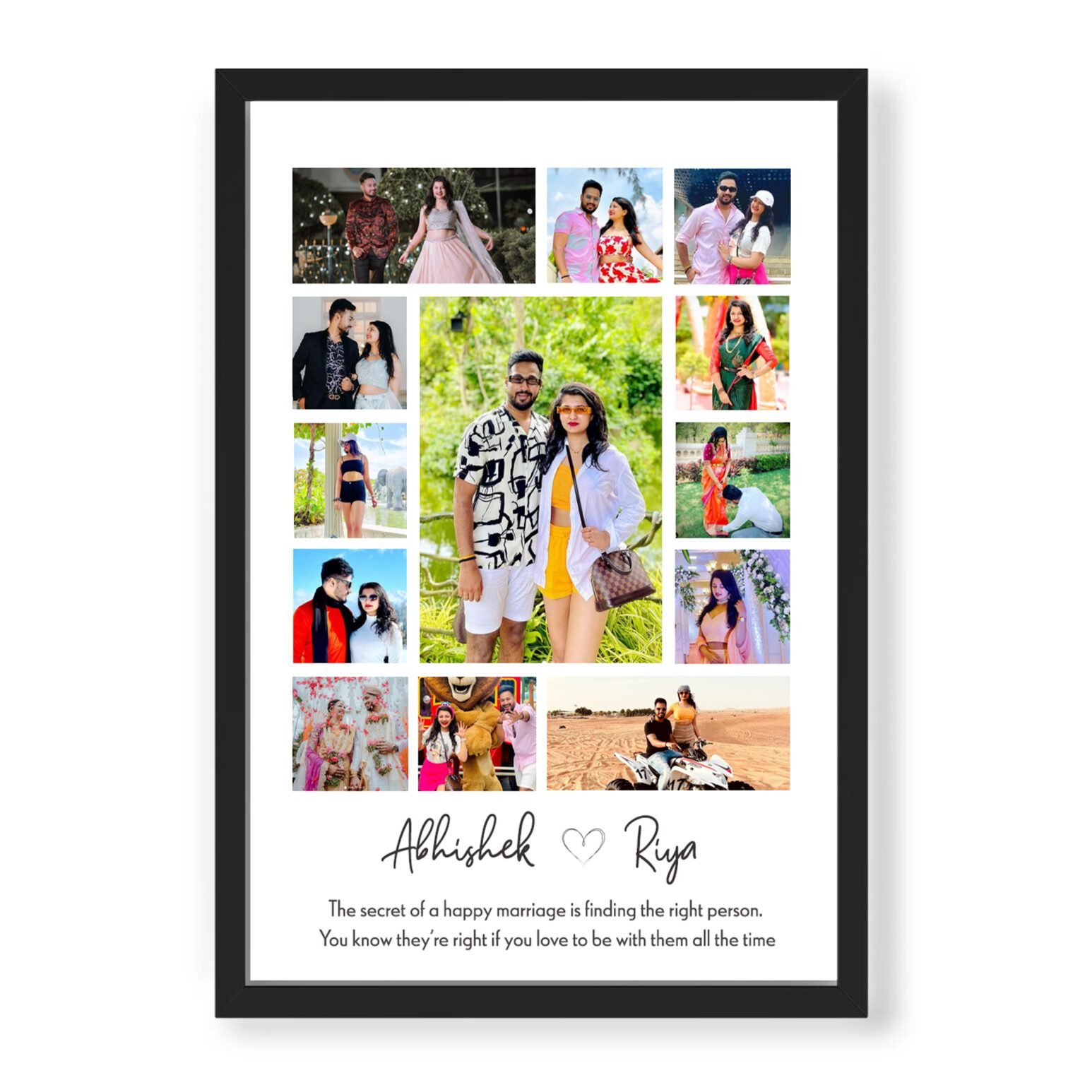Photo collage frames - Vignette Store