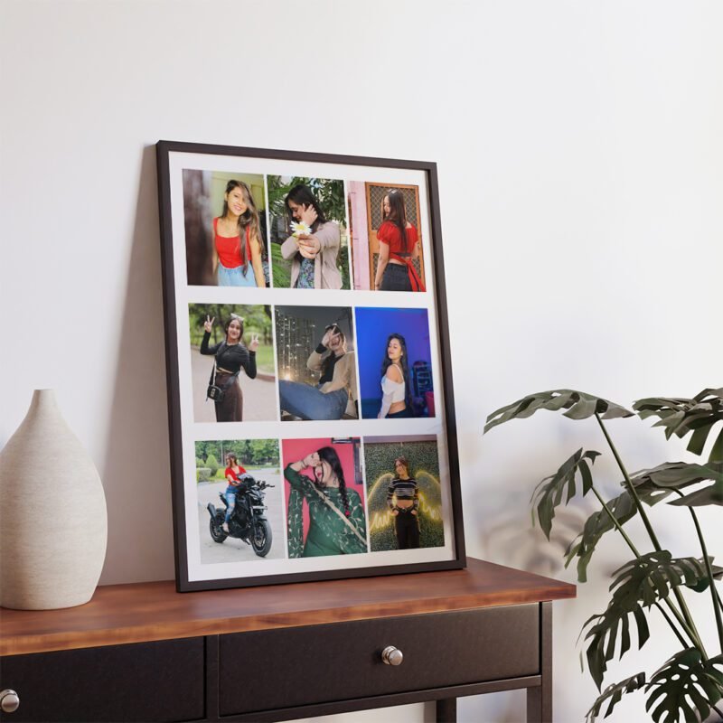 Customised Photo Collage with 9 Photos - Vignette Store