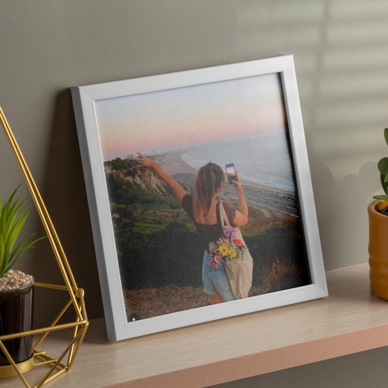 Square White Photo Frame | Elegant & Modern Home Décor