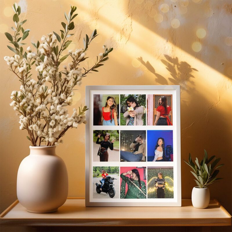 Customised Photo Collage with 9 Photos - Vignette Store