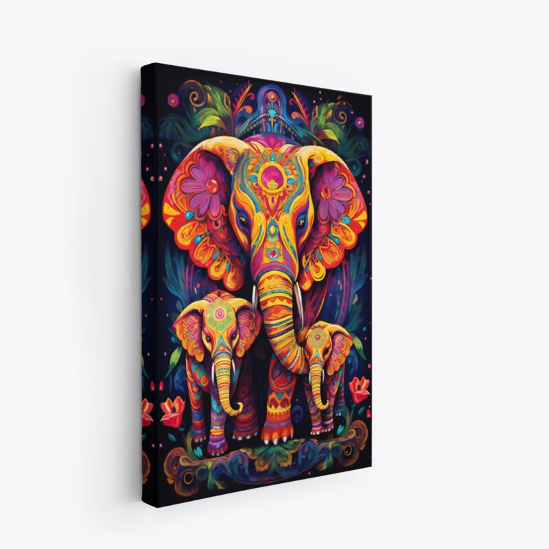Animal Elephant Wal Art Paintings - Vignette Store