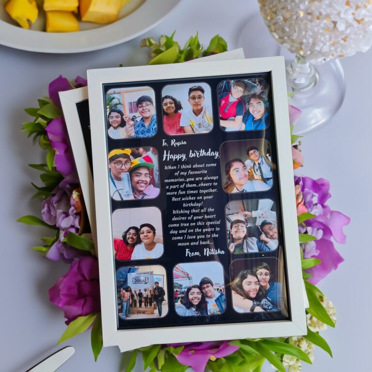 Birthday Memories Wall Frame - Vignette Store