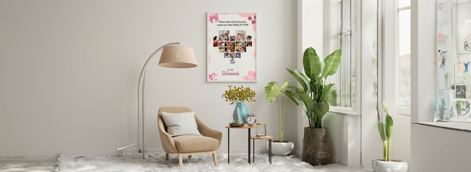 Buy a Heart Collage Frame – Unique Photo Frame for Memories